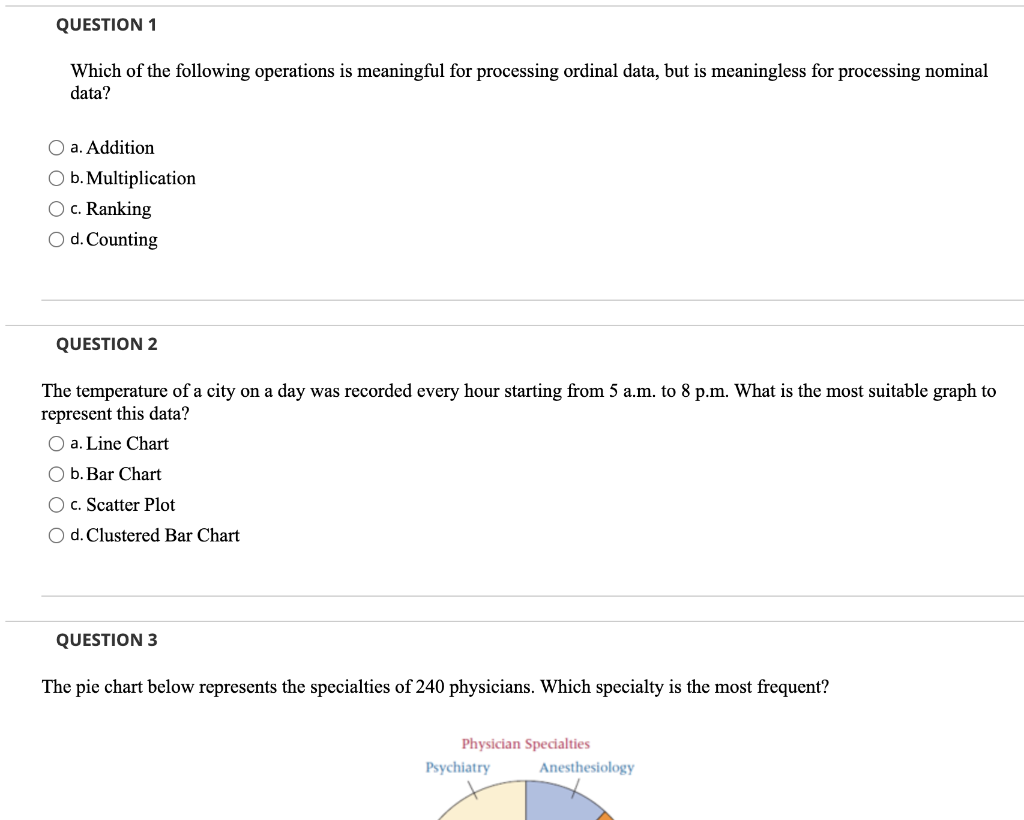 Solved Which of the following operations is meaningful for | Chegg.com