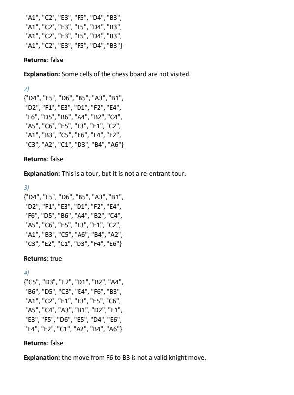 Solved A knight is a piece in chess that moves one square in | Chegg.com