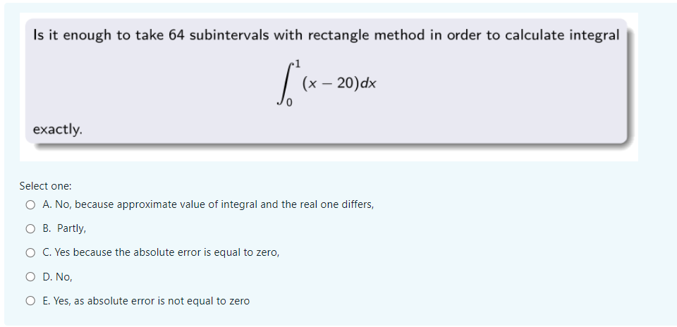 Solved Determine the number of subintervals N to approximate | Chegg.com