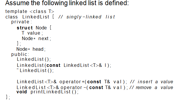 Solved 1 [4 points] When inserting into a Linked List, there | Chegg.com