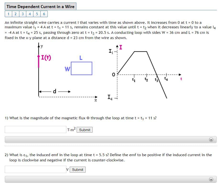 Solved An infinite straight wire carries a current I that | Chegg.com