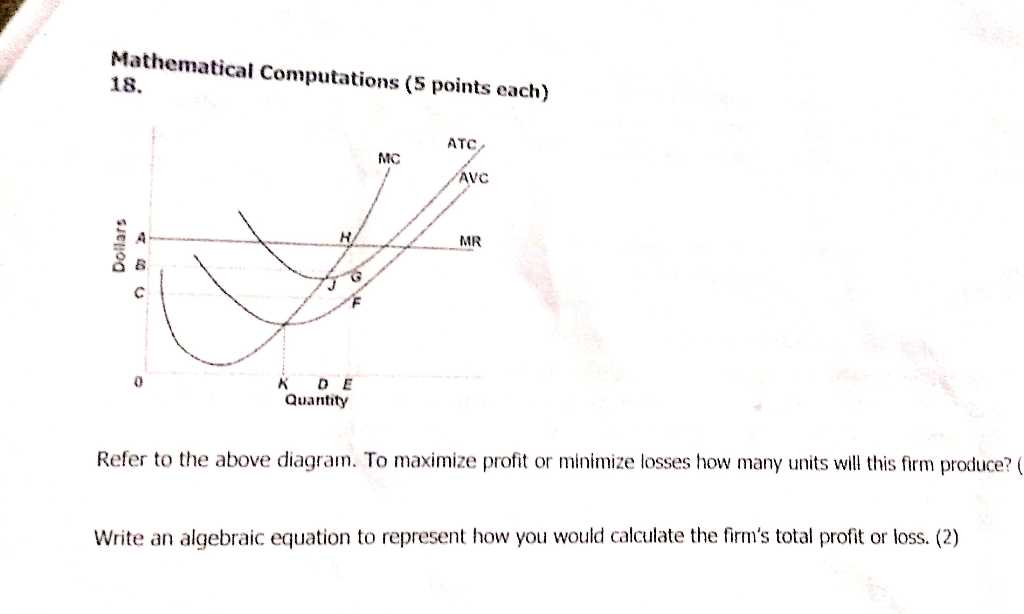Solved Mathematical Computations (5 points each) 18. MC ATC | Chegg.com