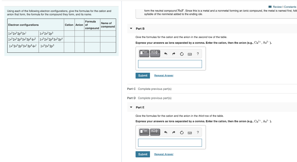 Solved Using each of the following electron configurations, | Chegg.com