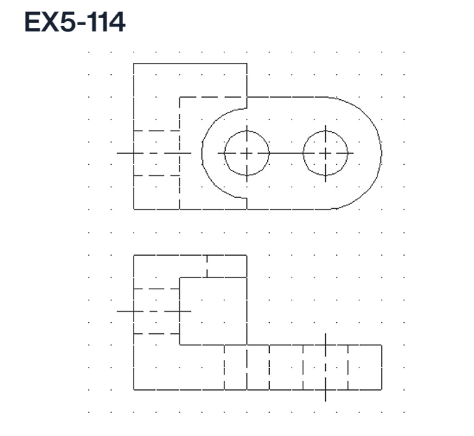 Solved Redraw the given views, and draw the third | Chegg.com