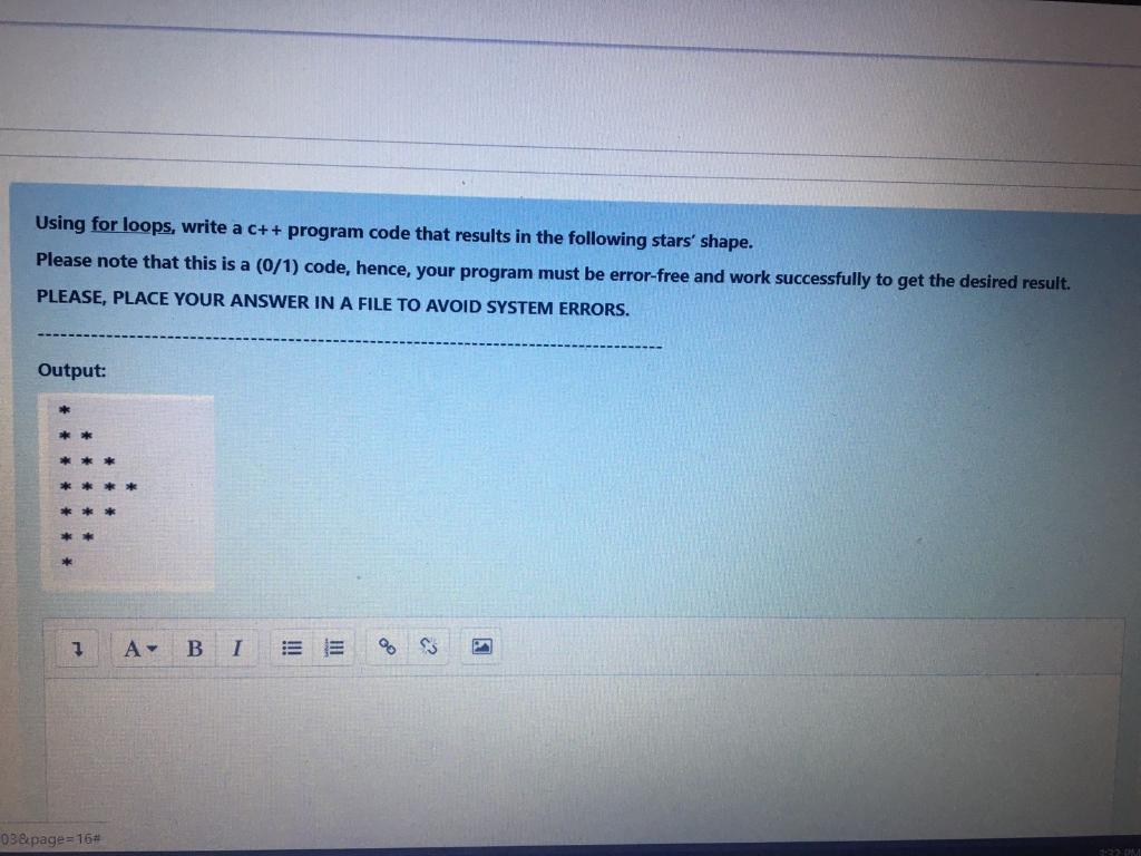 Solved Using For Loops Write A C Program Code That 0310