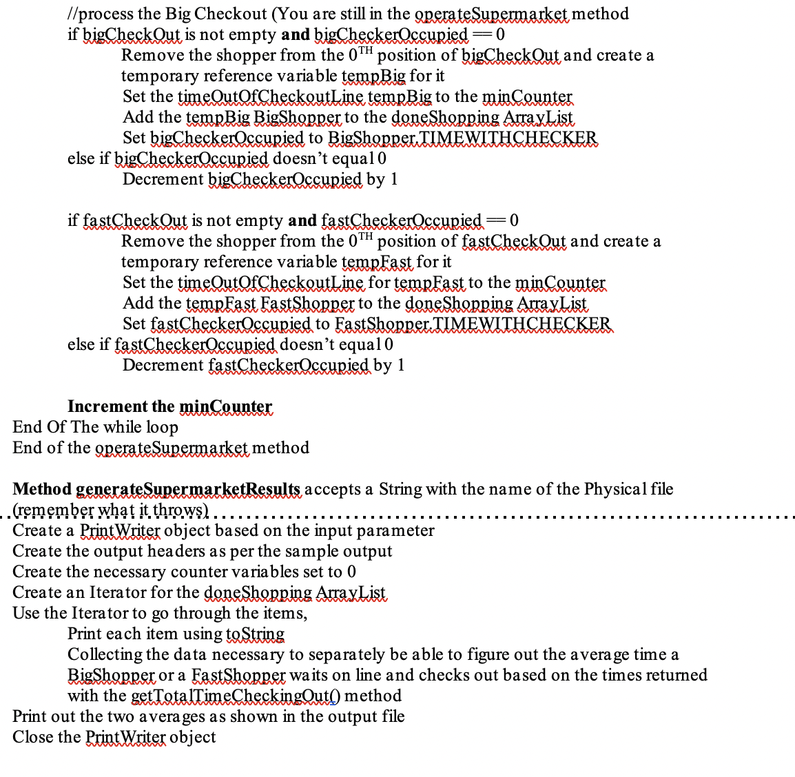 Summary of problem: This program models a | Chegg.com