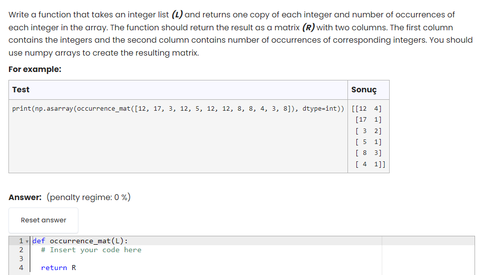 Solved Write a function that takes an integer list (L) and | Chegg.com