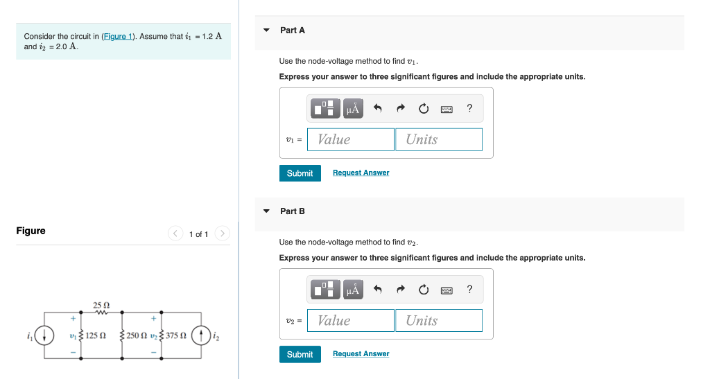 Solved Consider the circuit in (Figure 1). Assume that i1 i | Chegg.com