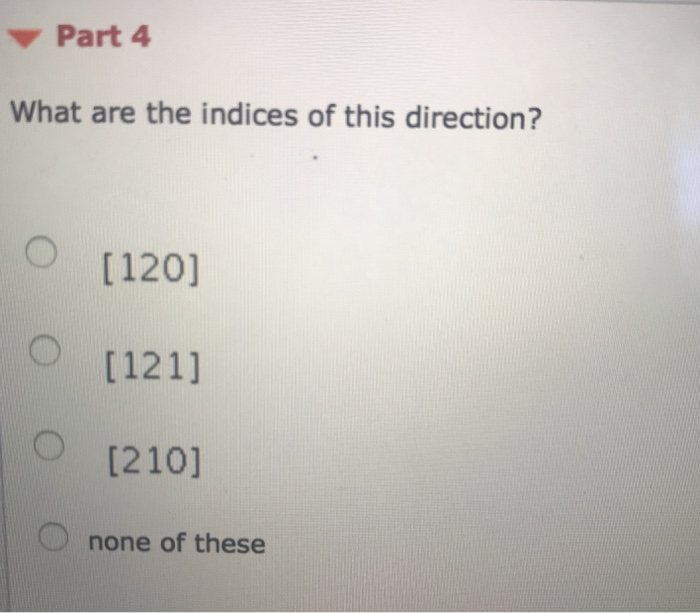 Solved Determine the indices for the directions shown in the | Chegg.com