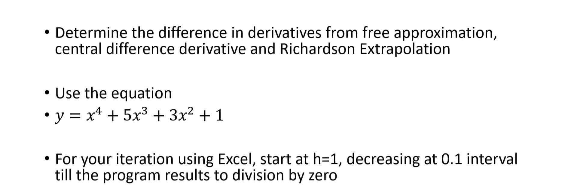 Determine The Difference In Derivatives From Free 0231