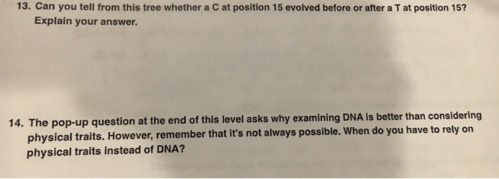 Solved Use the first picture to answer 13 and 14 and answer | Chegg.com