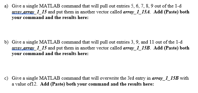 Solved array_1_15 4 4 -4 3 -3 2 2 -1 0 -4 4 0 5 3 21 a) | Chegg.com