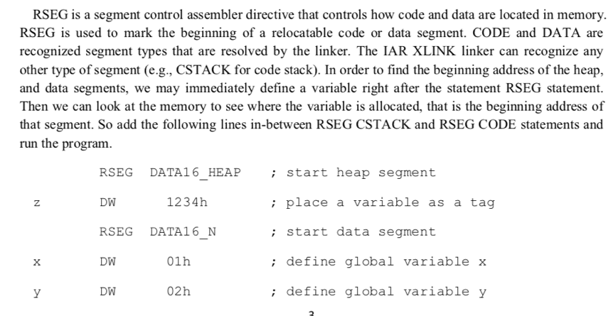 MSP430 Assembly Programming Intermediate Memory Map, | Chegg.com MSP430 Assembly Programming Intermediate Memory Map, | Chegg.com