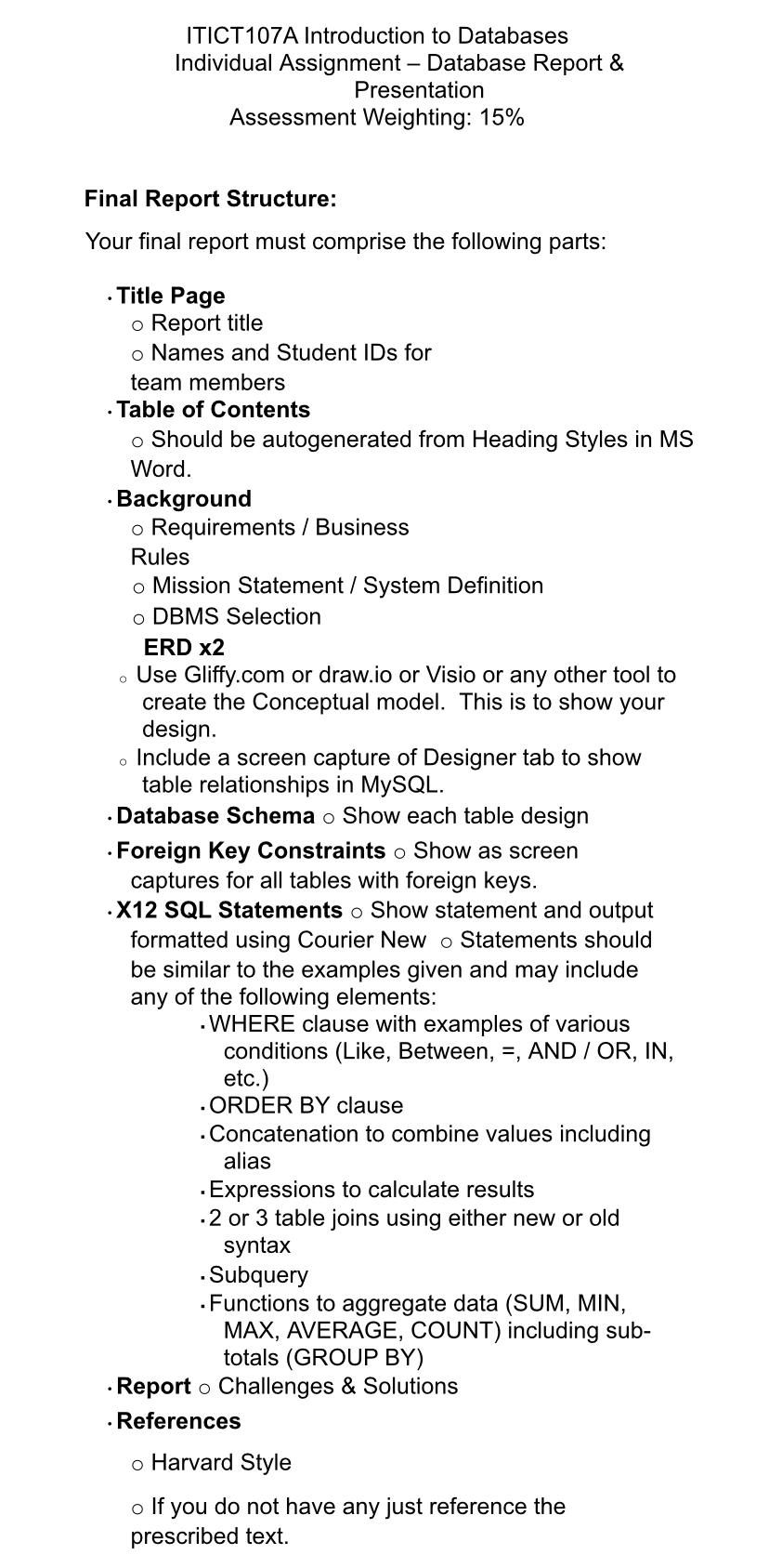 Week 11 This assessment task aims to implement a | Chegg.com