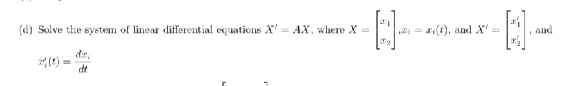 Solved the matrix A is {3 5} (2x2 matrix) | Chegg.com