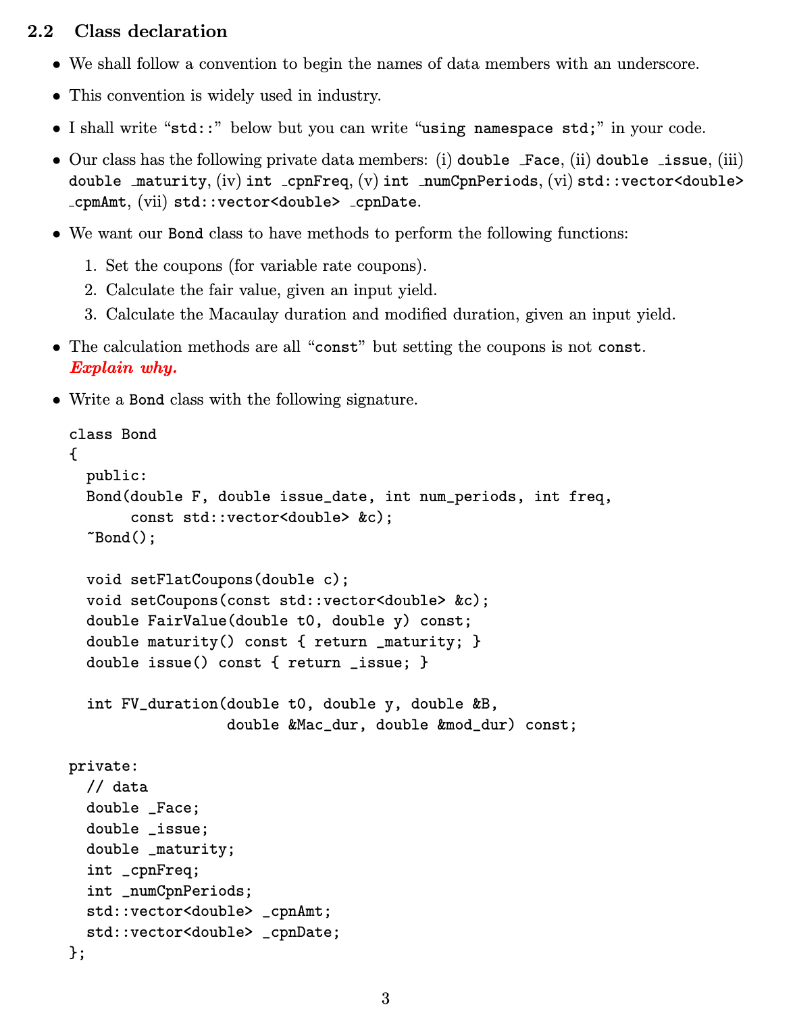 2.1 Bond class, fair value, duration & yield Let us | Chegg.com