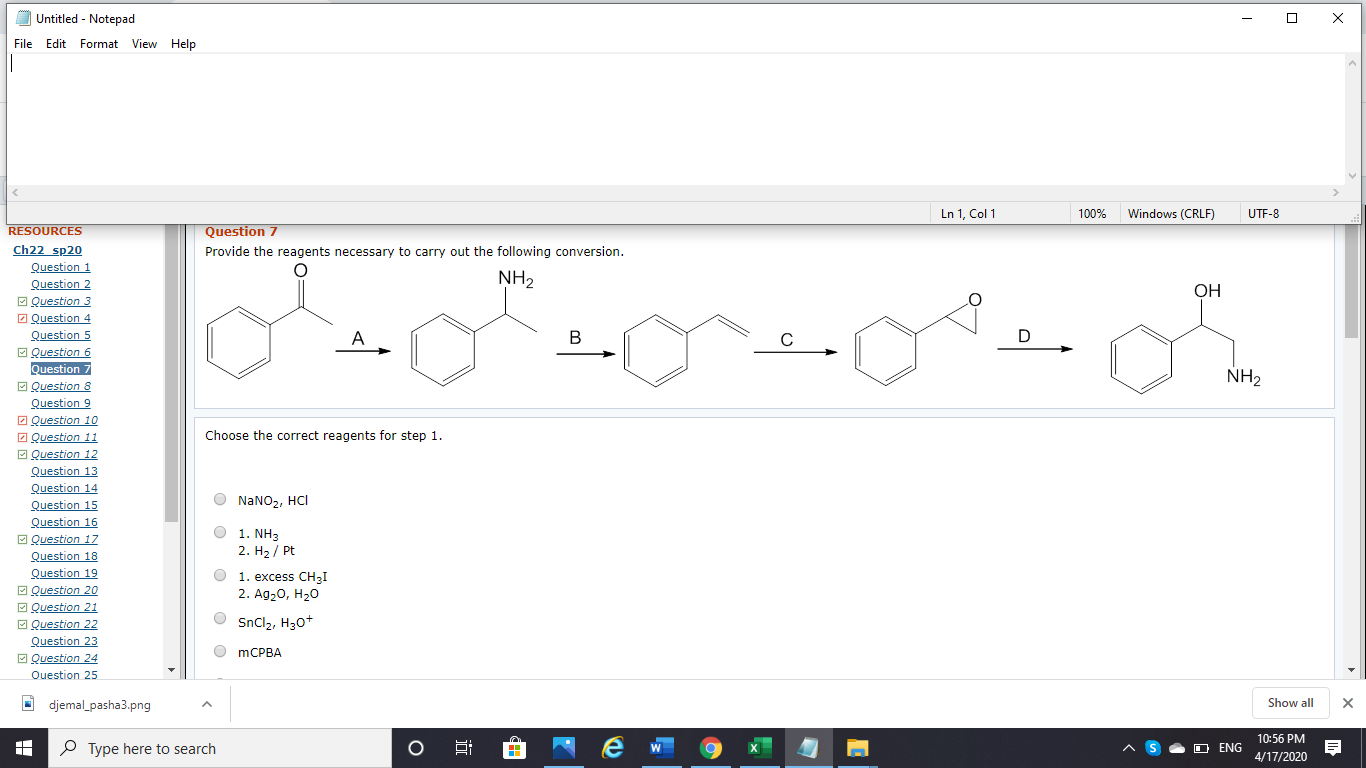 Solved - O X Untitled - Notepad File Edit Format View Help | Chegg.com