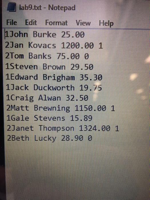 Solved Lab Purpose Practice writing C++ object oriented | Chegg.com