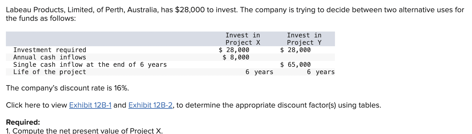 Solved Required: 1. Determine the payback period of the | Chegg.com
