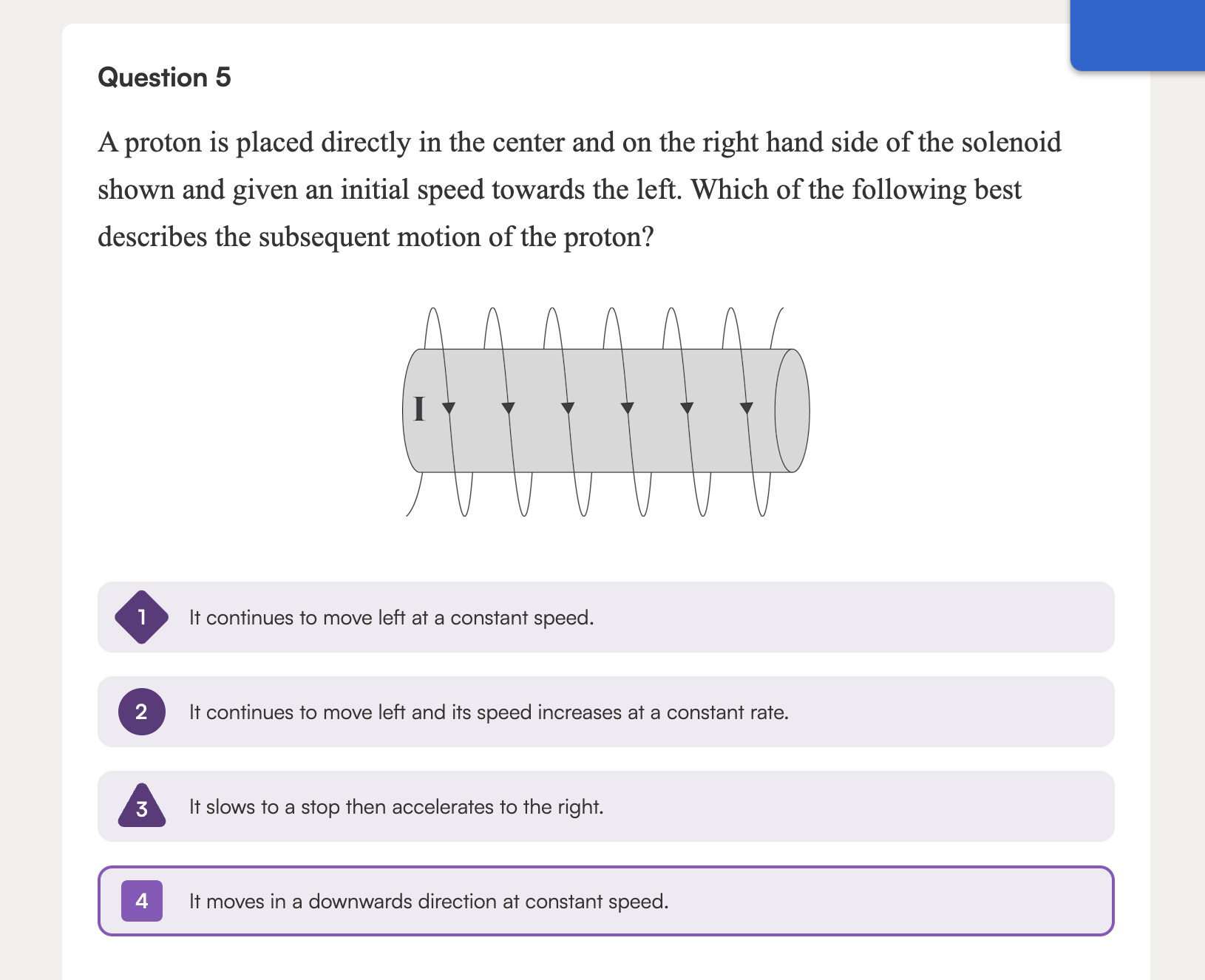 Solved A proton is placed directly in the center and on the | Chegg.com
