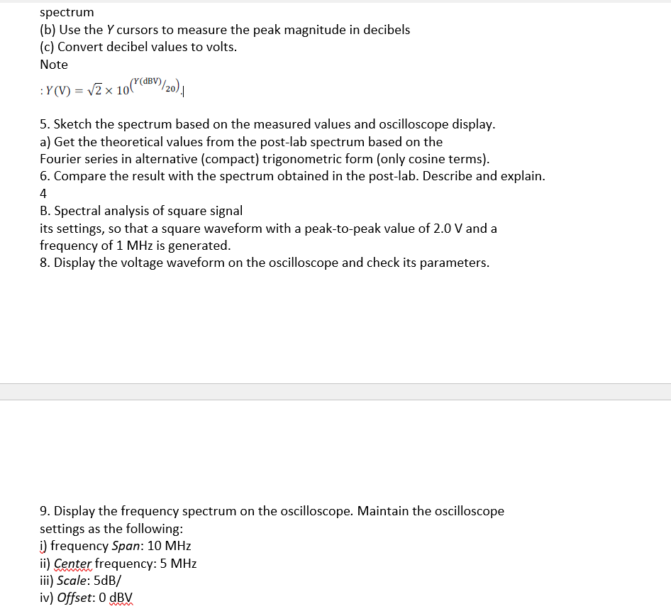 Solved For EACH of the signals (A, B and C) listed below, do | Chegg.com