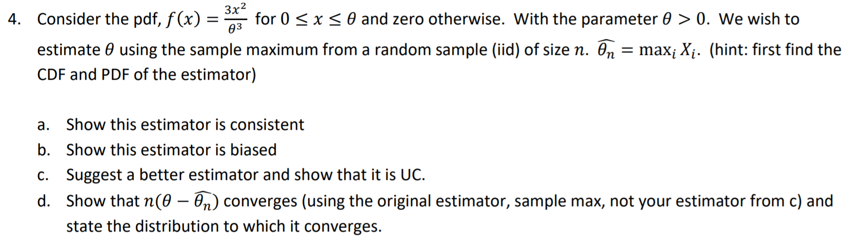 Solved This question was answered before on Chegg but part d | Chegg.com