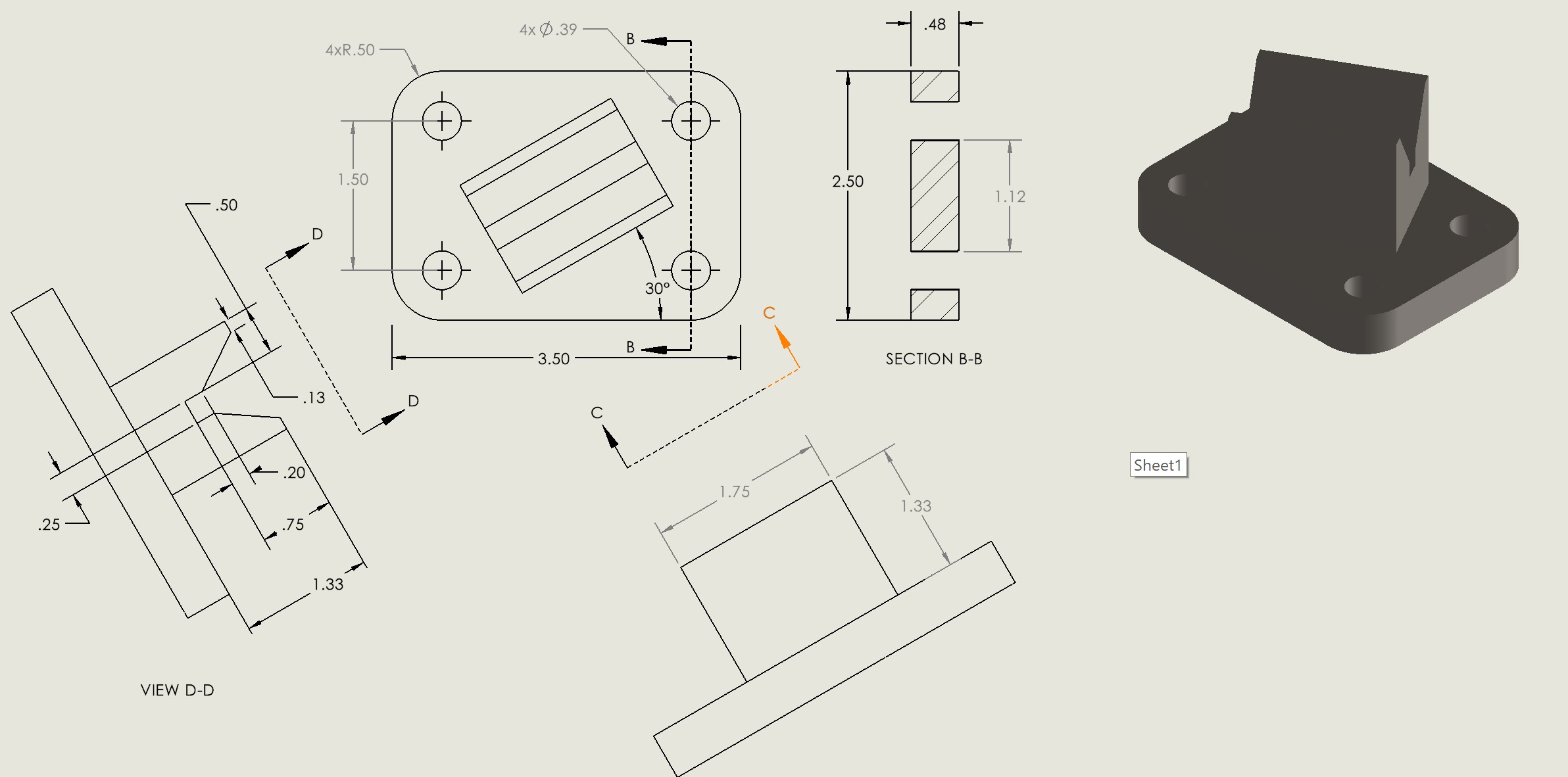 Solved Add The Required Gd T Datums Please What Would Be Chegg
