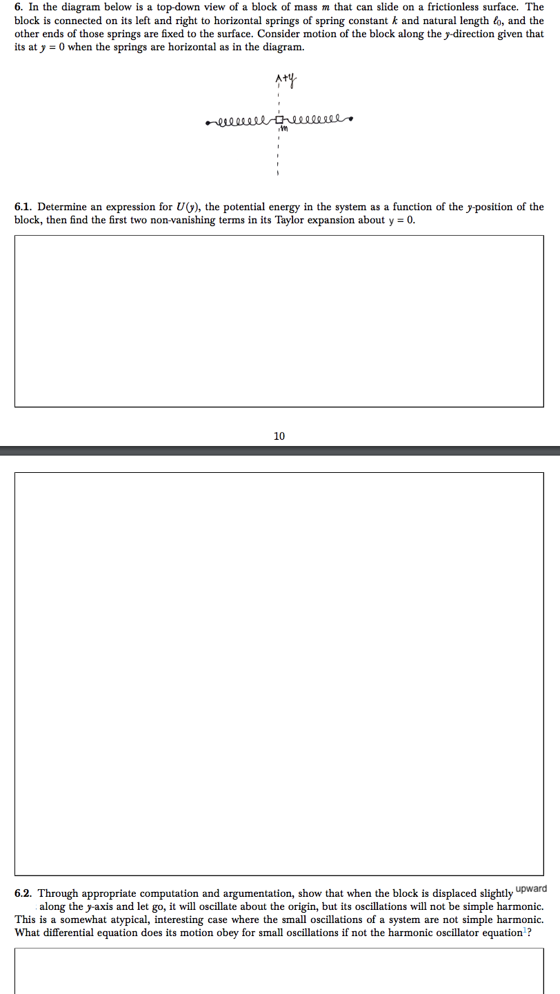 Solved My last question had a typo, this is the | Chegg.com
