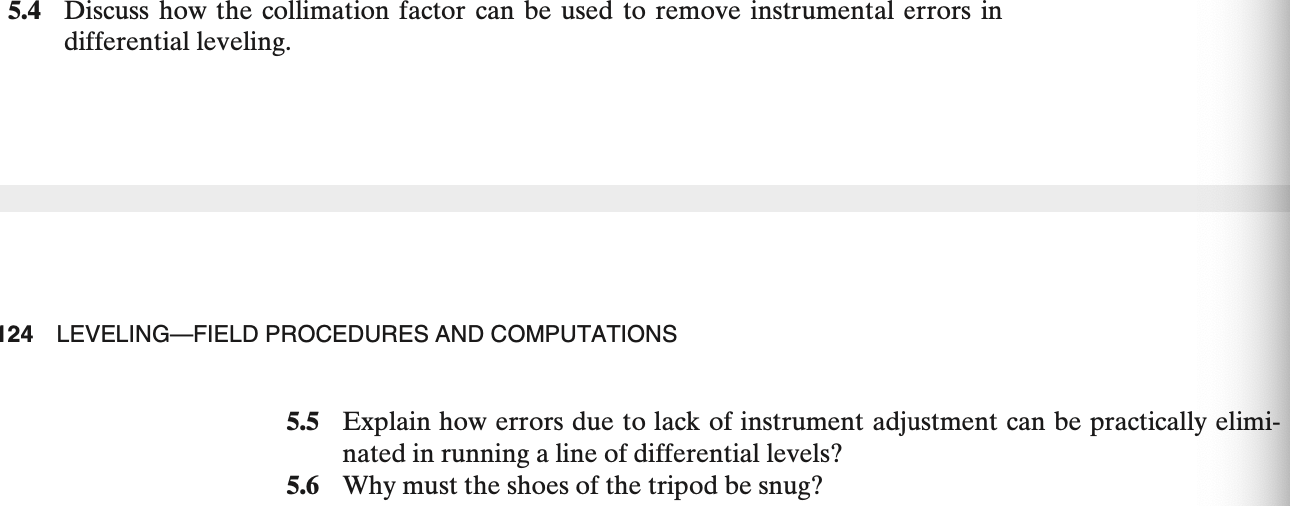 Solved 5.4 Discuss how the collimation factor can be used to | Chegg.com