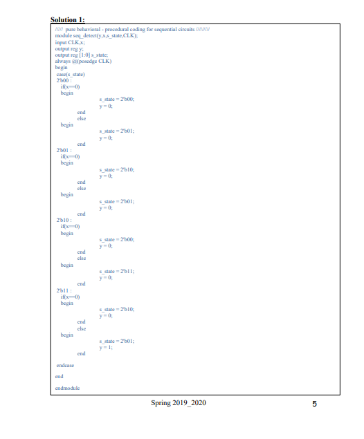 Solved Experiment No. 7 Sequential Circuit Implementation in | Chegg.com