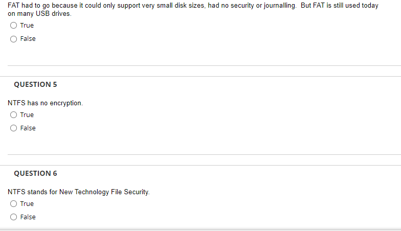 Solved For NTFS the boot sector is in the middle of the disk | Chegg.com