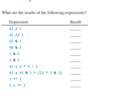 Solved Write the answers for each expression. Each | Chegg.com