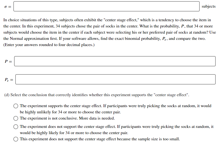 Solved When choosing an item from a group, researchers have | Chegg.com Solved When choosing an item from a group, researchers have | Chegg.com