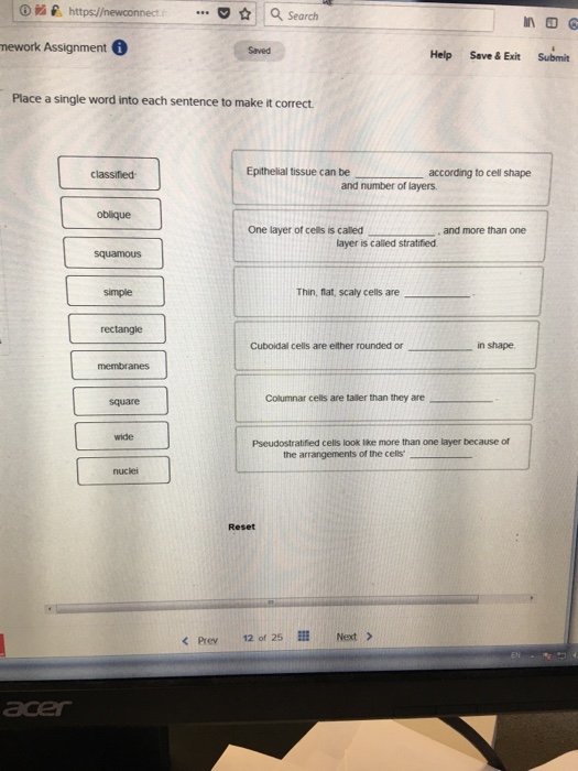 Solved https Search nework Assignment Saved Help Save &Exit | Chegg.com