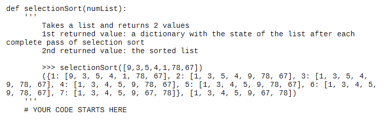 Solved Goal 10 Pts Discussed Video Lecture Selection Sort Simple Sorting Algorithm Works