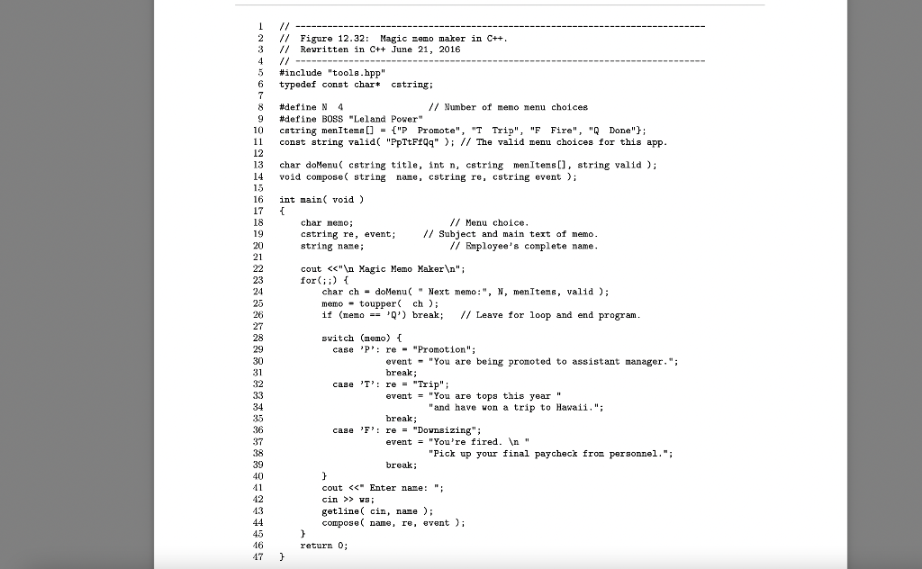 fix the program and get it to run correctly in | Chegg.com