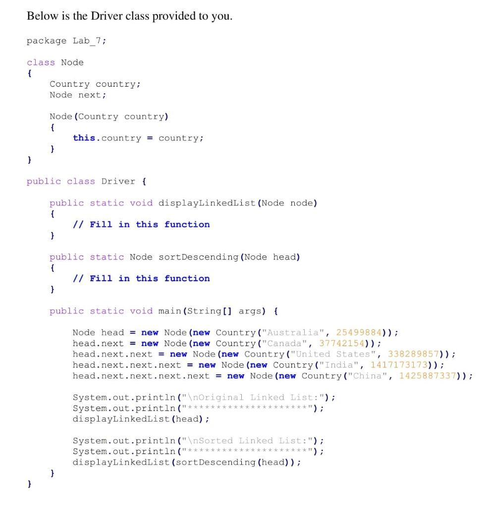 Solved You are required to write a JAVA program that creates | Chegg.com