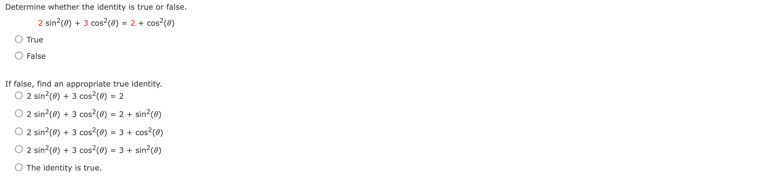 Solved Consider the following. csc2(x)(1−sin2(x))=cot2(x) | Chegg.com