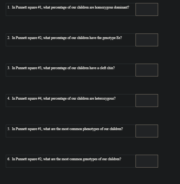 Solved Exercise 2 Mendel's Law of Segregation 1. Dr. G. | Chegg.com