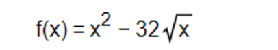 Solved f(x)=x2-32x2 ﻿solve this for me | Chegg.com