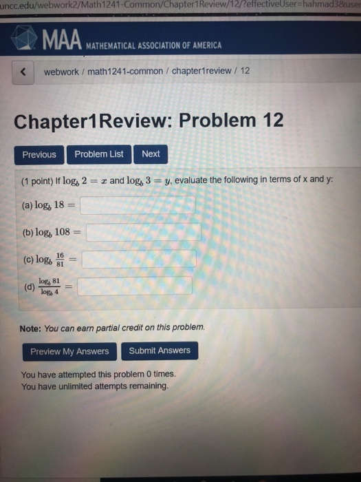Solved Question | Chegg.com