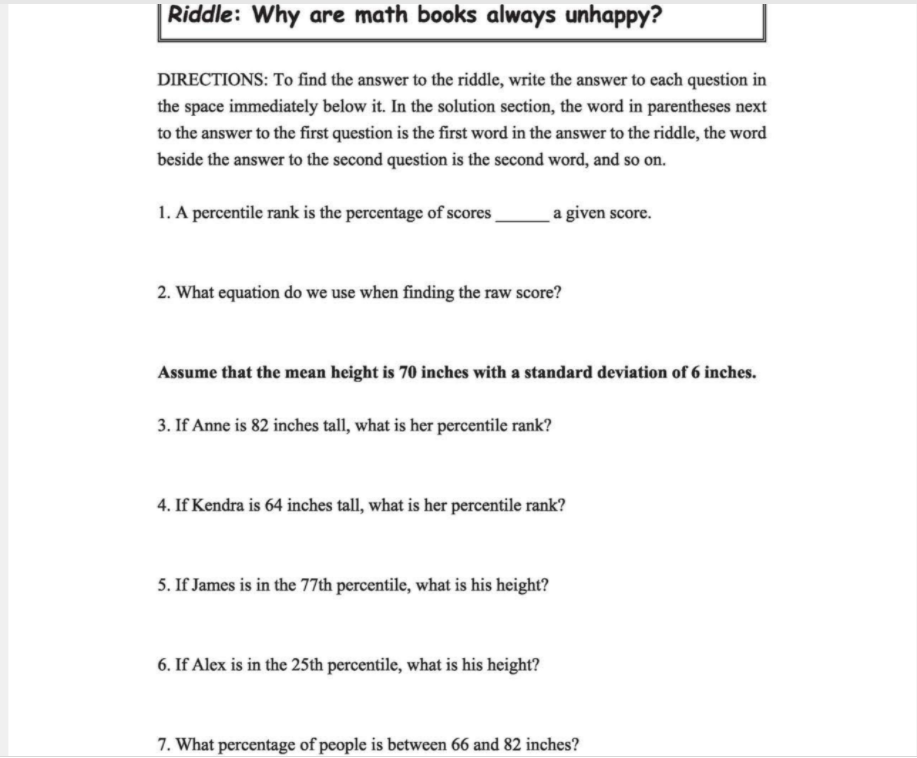 Solved | Riddle: Why are math books always unhappy? | Chegg.com