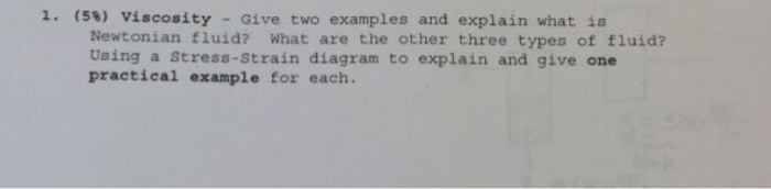 Solved Give two examples and explain what is Newtonian | Chegg.com