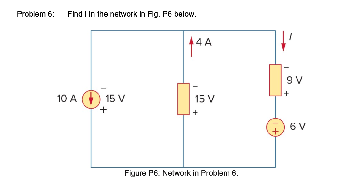 Solved blem 7 Find V0 in the network in Fig. P7 below.Find I | Chegg.com