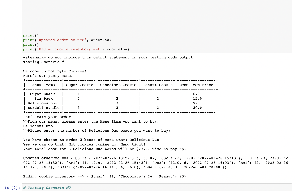 Hot Byte Cookies (HBC) is a bakery located close to | Chegg.com
