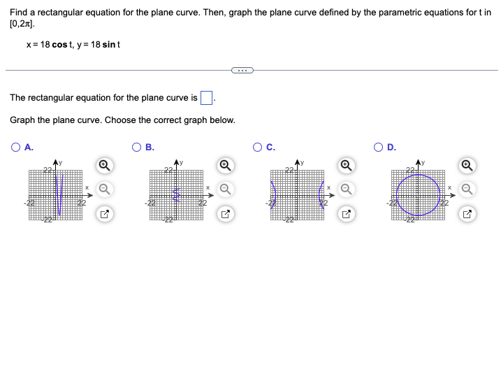 Solved Find a rectangular equation for the plane curve. | Chegg.com