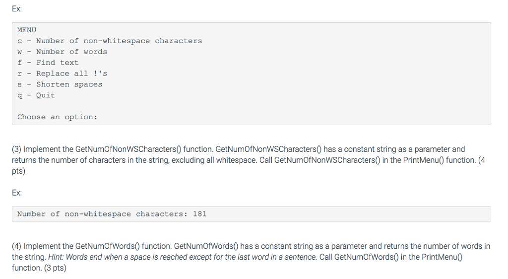 Solved Enter a sample text: We'll continue our quest in | Chegg.com