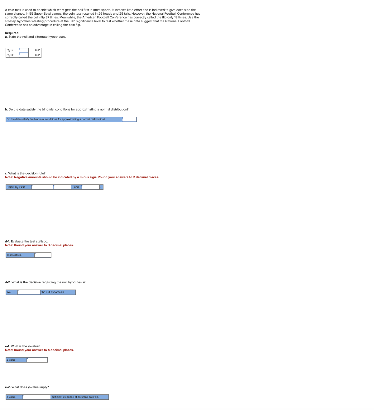 Solved A coin toss is used to decide which team gets the | Chegg.com