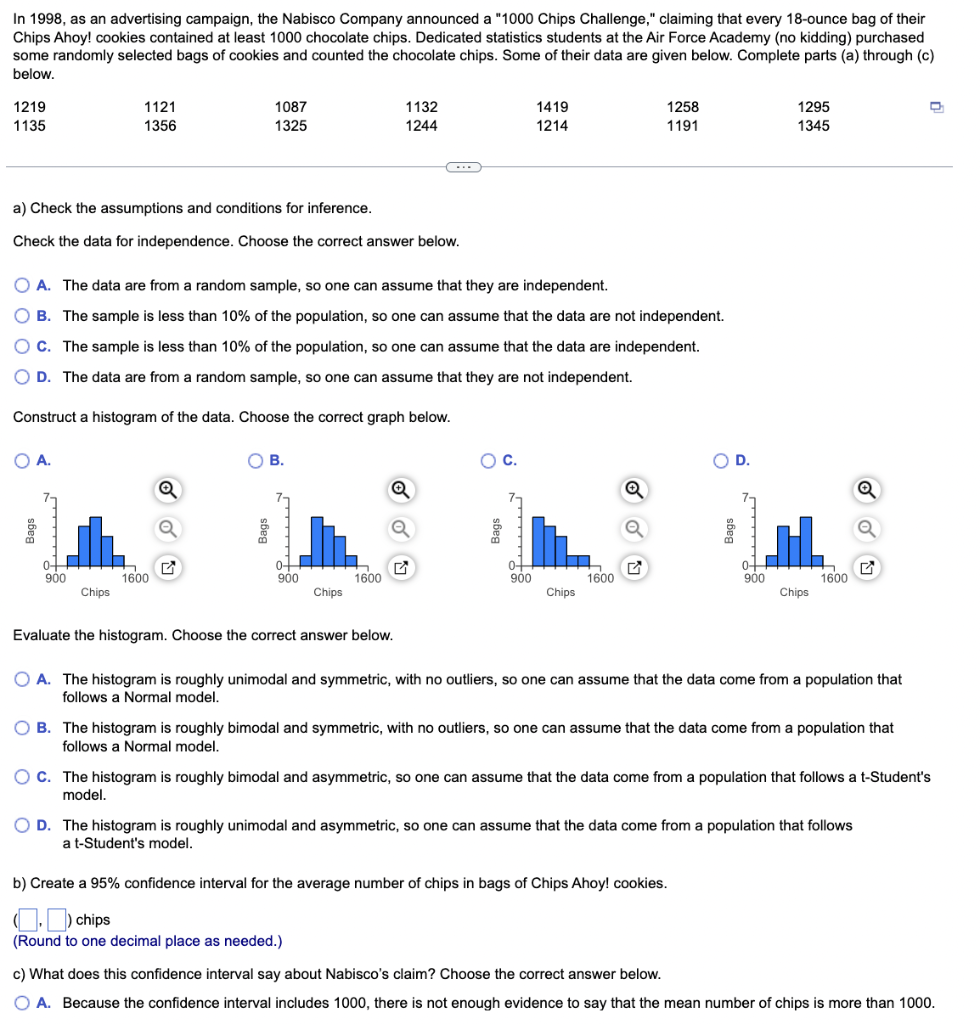 Solved In 1998, as an advertising campaign, the Nabisco | Chegg.com