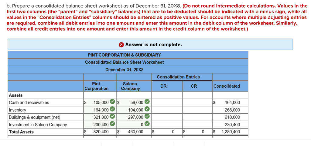 Solved ENTRY A- Record the basic consolidation entry | Chegg.com